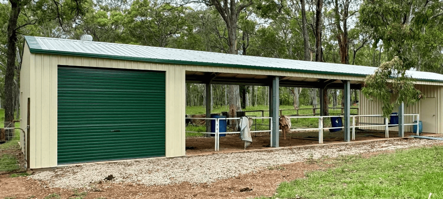 Open Front Farm Sheds | Rural Sheds | Totalspan Australia