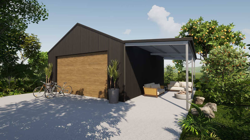 Double Garages | Residential Steel Buildings | Totalspan Australia
