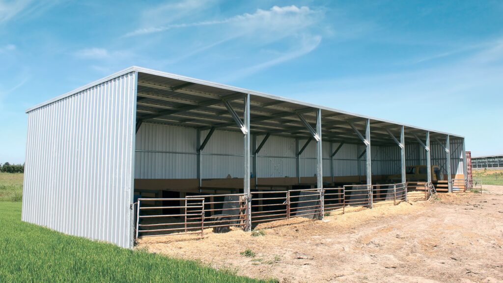 Open Front Farm Sheds | Rural Sheds | Totalspan Australia