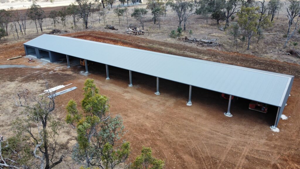 Open Front Farm Sheds | Rural Sheds | Totalspan Australia