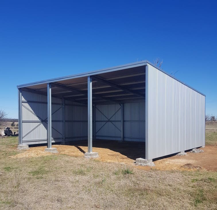 Shed Building A Front Open